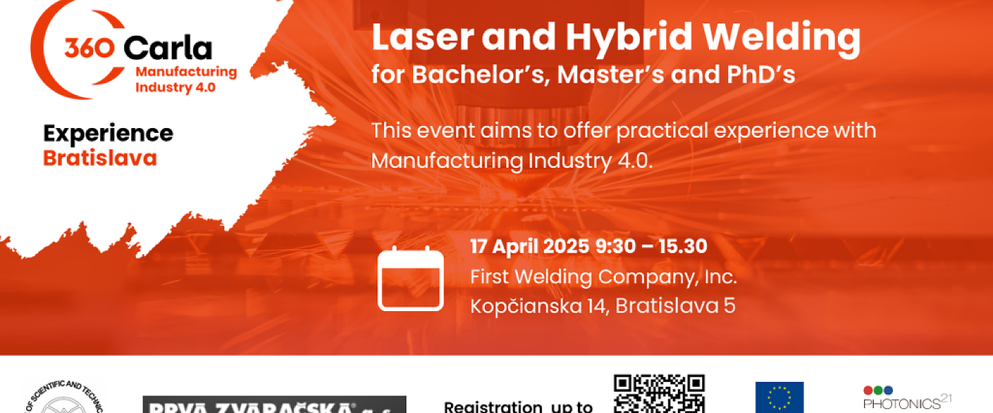 360 CARLA Experience Bratislava - Lasers and Hybrid Welding